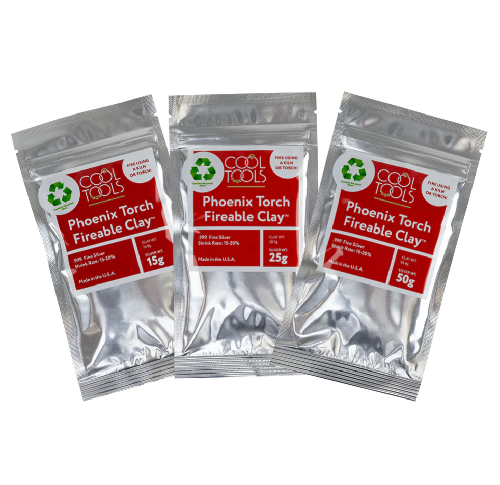 Phoenix Torch Fireable Clay™ - Fine Silver – B Golden Jewelry School
