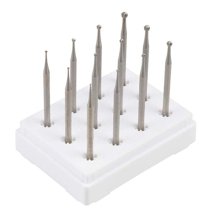Dentsply Maillefer 12-Piece Round Bur Set – B Golden Jewelry School